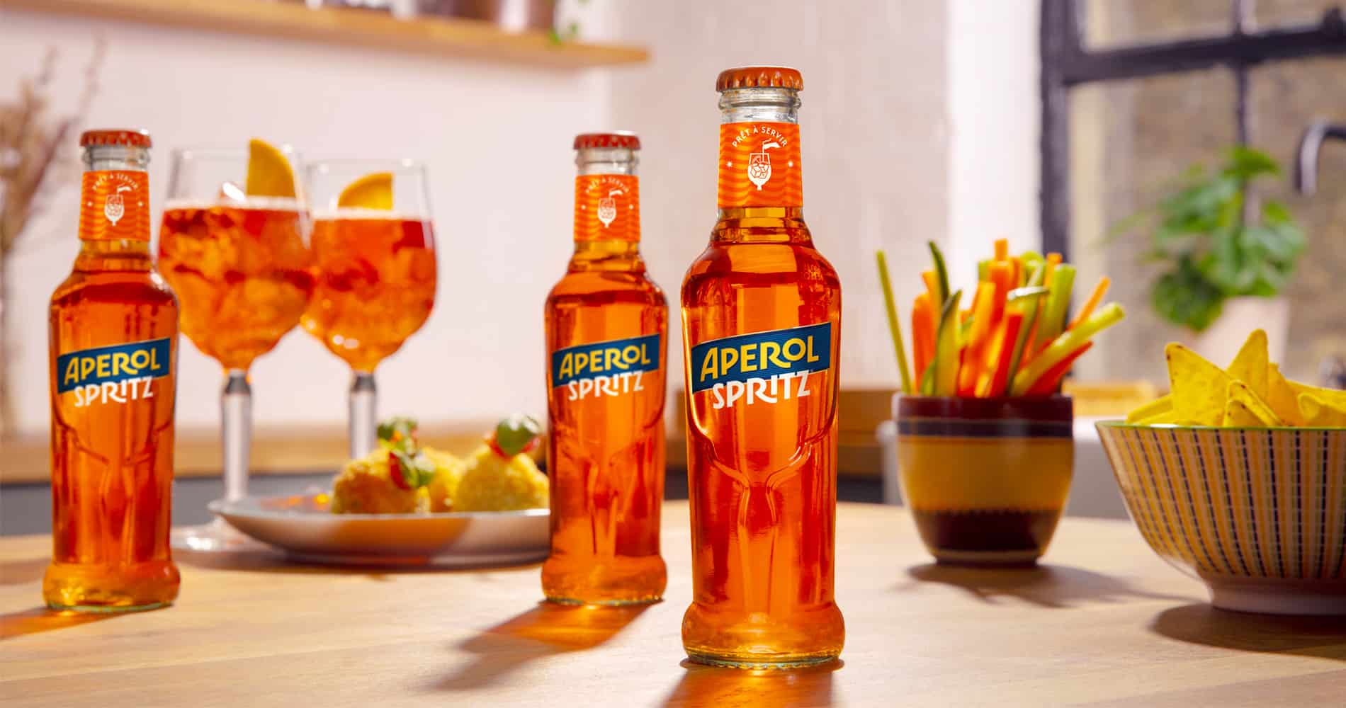 Aperol Spritz Ready-to-Serve: after the international can, the portable ...